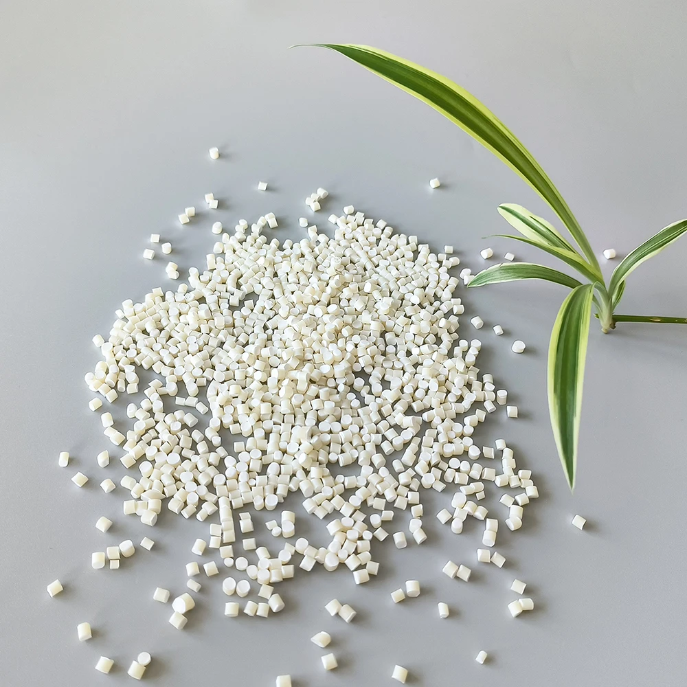 Eco-friendly Plastic Compostable Granules Biodegradable Raw Material Pbat,Pla,For Bio Cornstarch ...