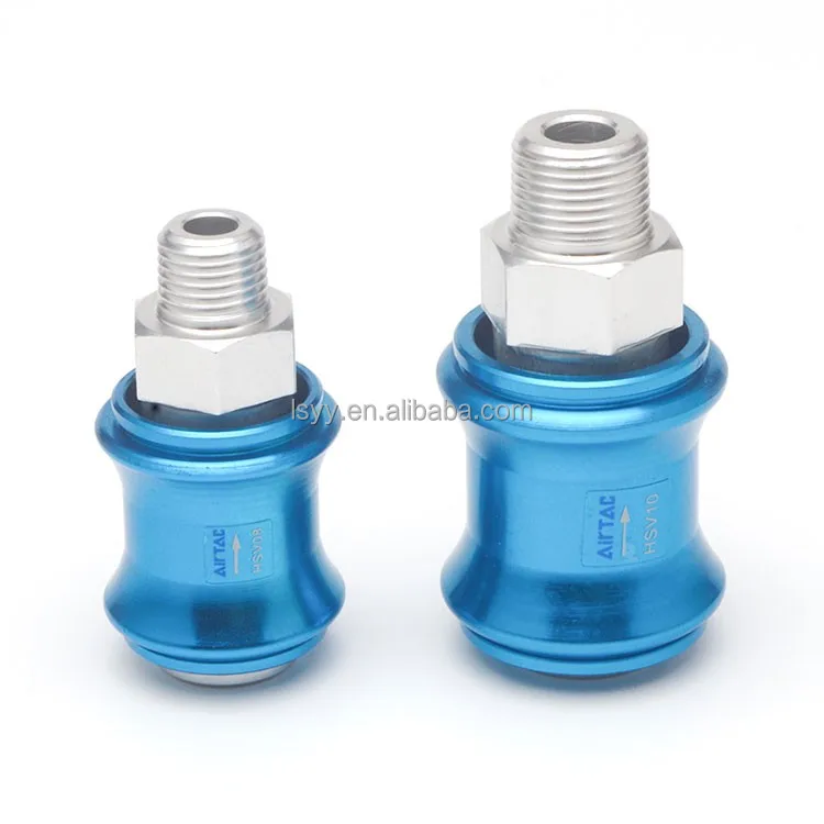 AIRTAC HSV Series Pneumatic Hand Slide Valve HSV-06 HSV-08 HSV-10 HSV15 ...