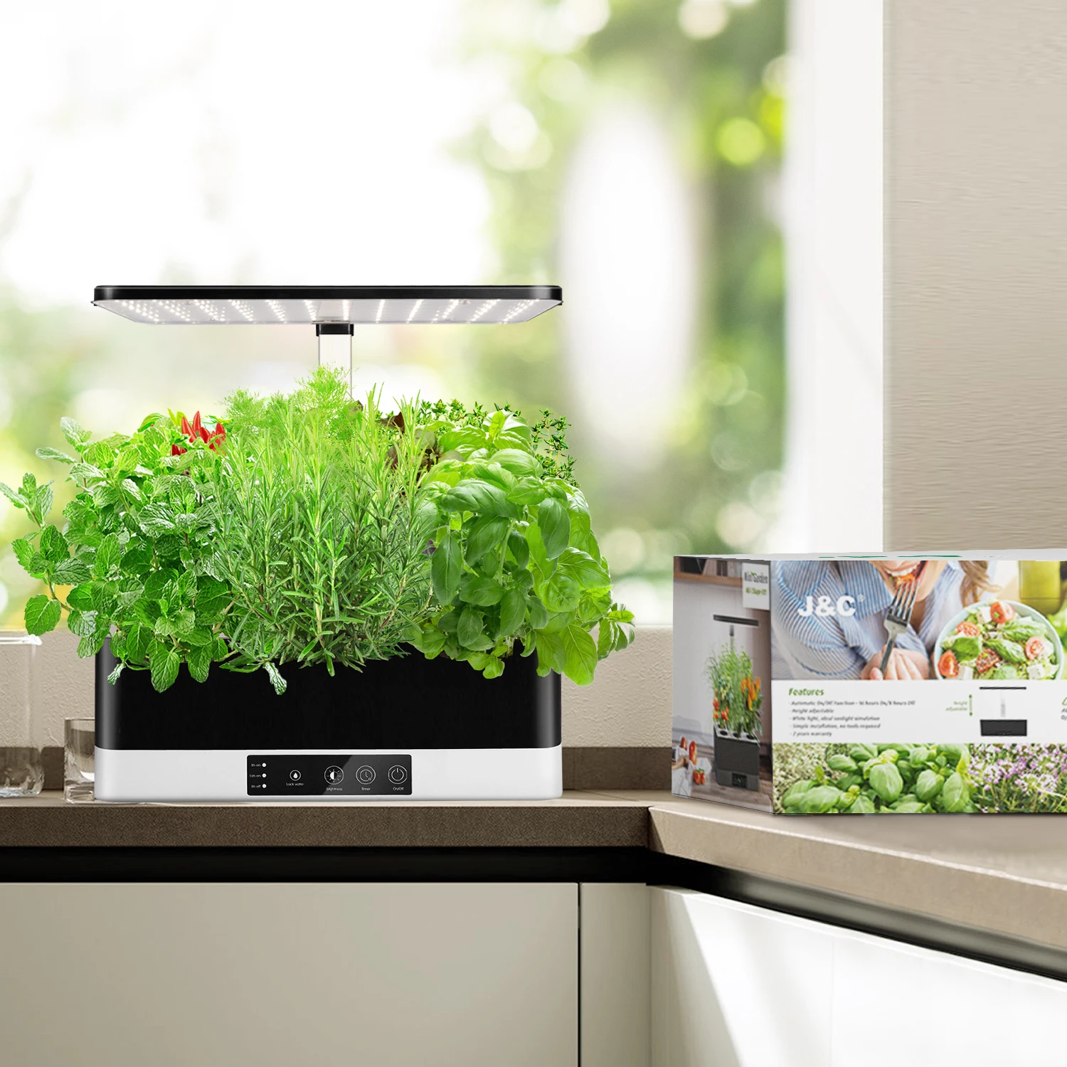 Alibaba.com: J&C Minigarden Hydroponic Growing System Indoor Small Aero ...