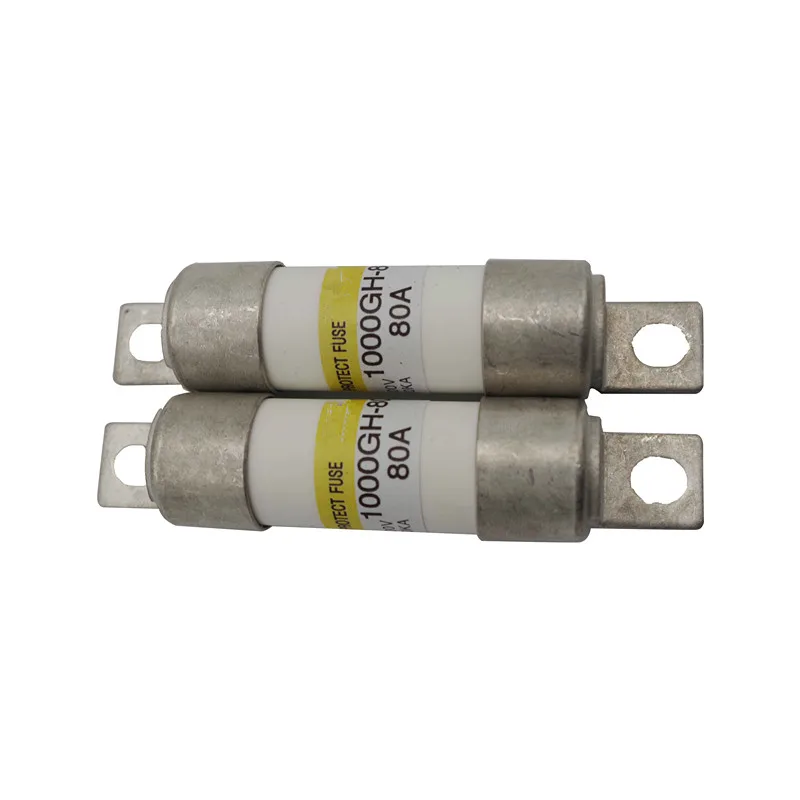 Low Voltage Fuse 80A 1000V AC DC 1000GH-80UL DC Fuses Hrc Fuse Llink ...