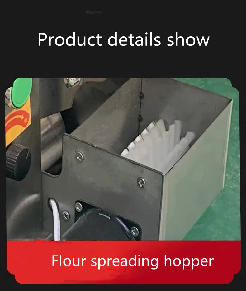 Customizable Wonton Gyoza Pastry Skin Sheet Making Machine Commercial ...