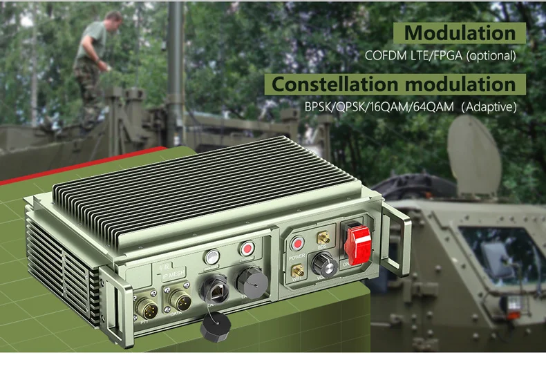 Cofdm Wireless Video Transmitter and Receiver IP Mesh