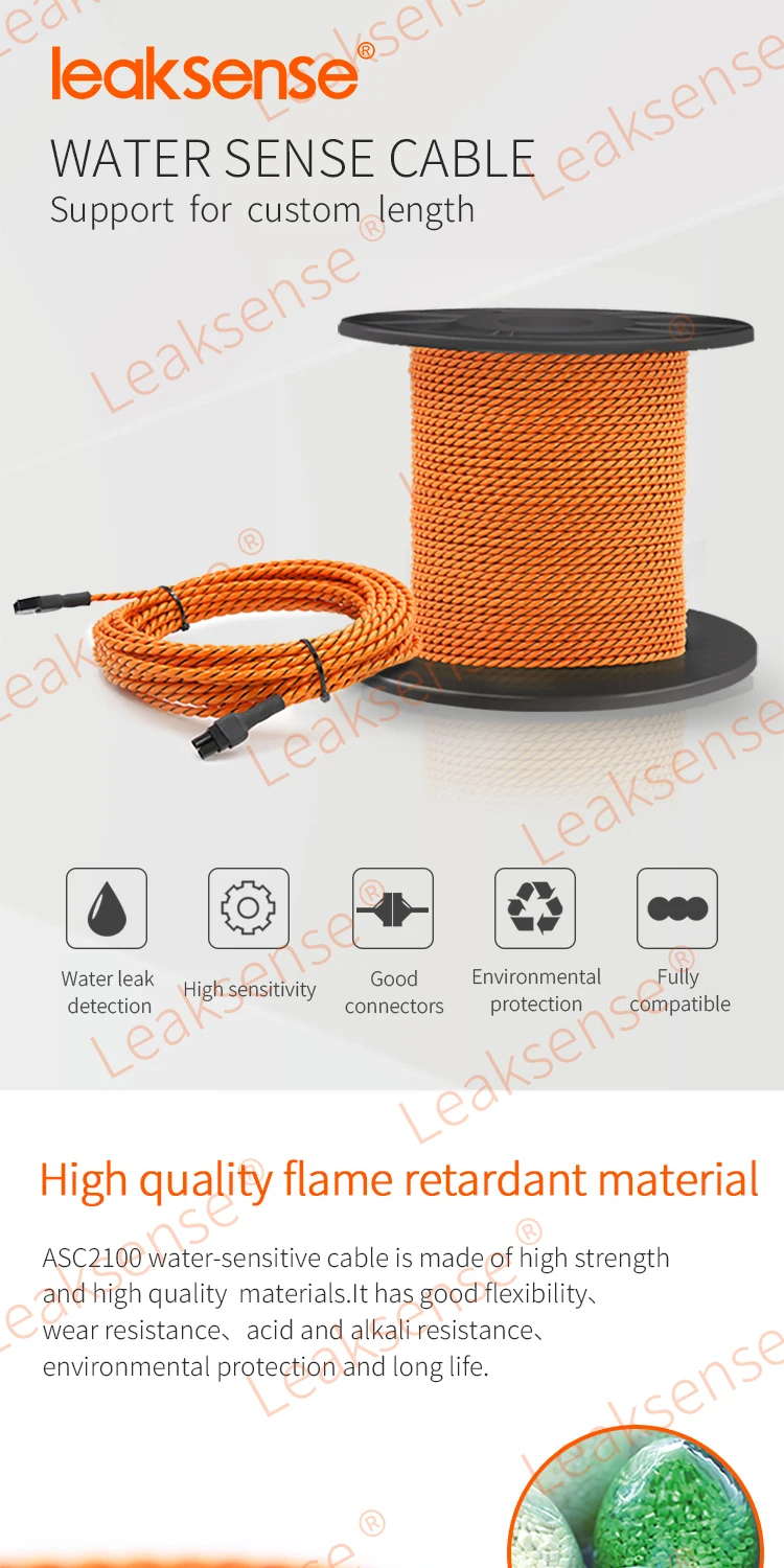 High Water Detection System - Reliable Leak Sensing Cable