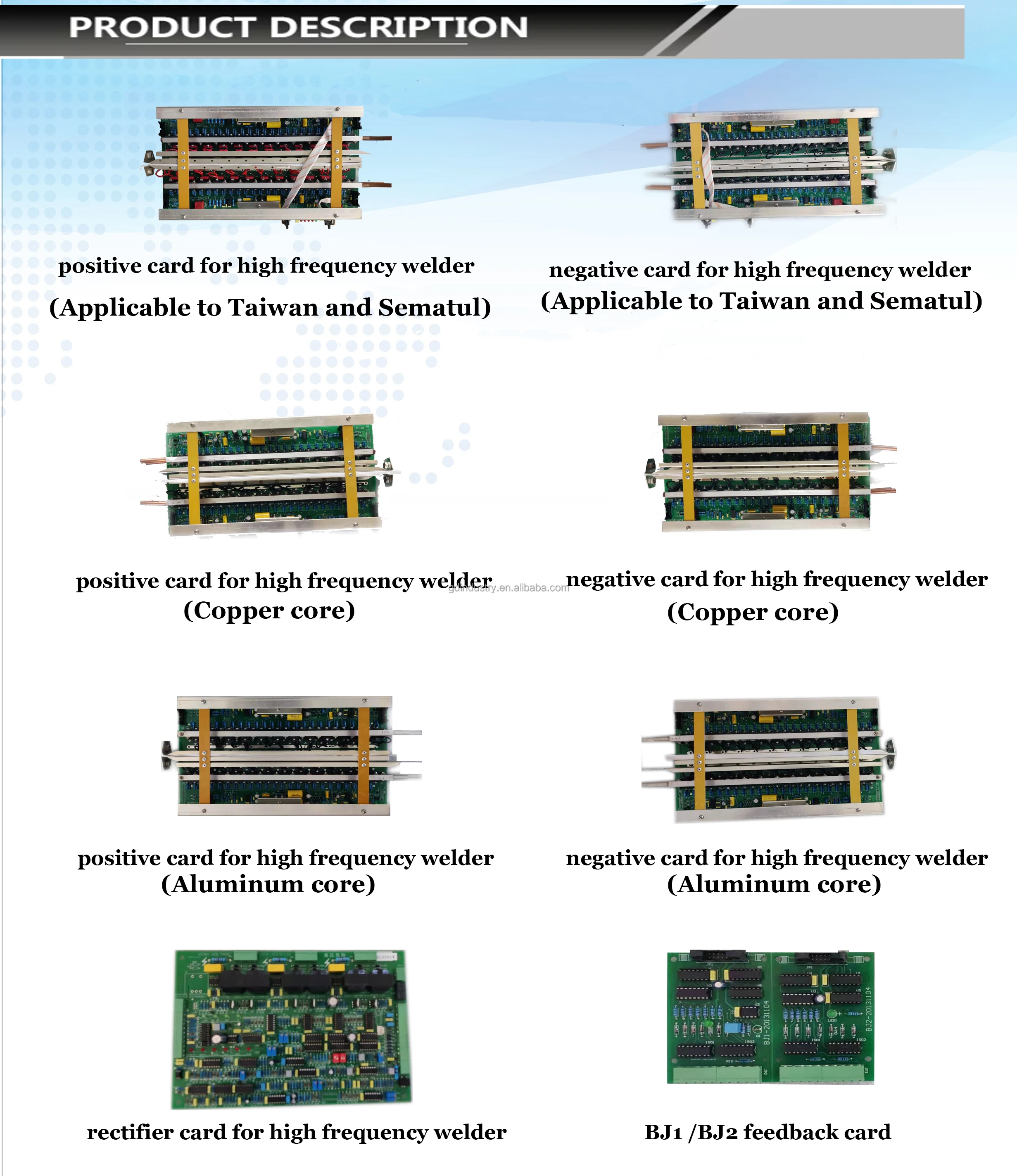 Inverter Card Rectifier For Hf Welder & Finned Tube Mill – Oem