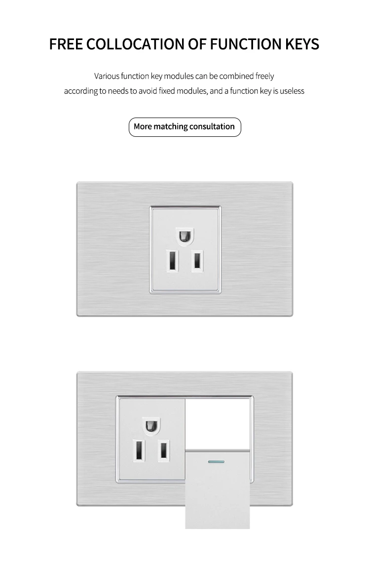 Fiko American Standard Wall Sockets And Switches 118 Type 15a Gold ...