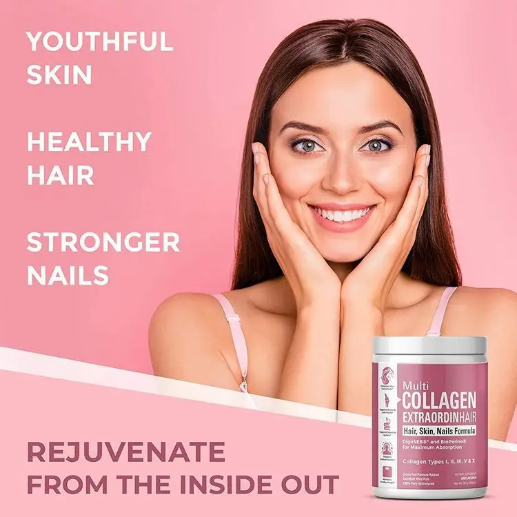 Bulk Super Multivitamin Collagen Flavored Powder Collagen Hydrolyzed ...
