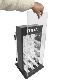 Auto Feed Products Spring Loaded Counter Shelf Cigarette Pusher Acrylic ...