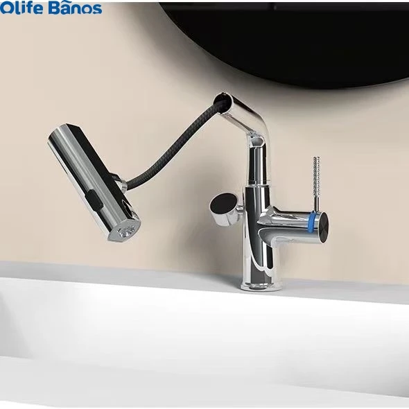 Olifebanos Bathroom Waterfall LED Digital Faucet - 5 Year Warranty