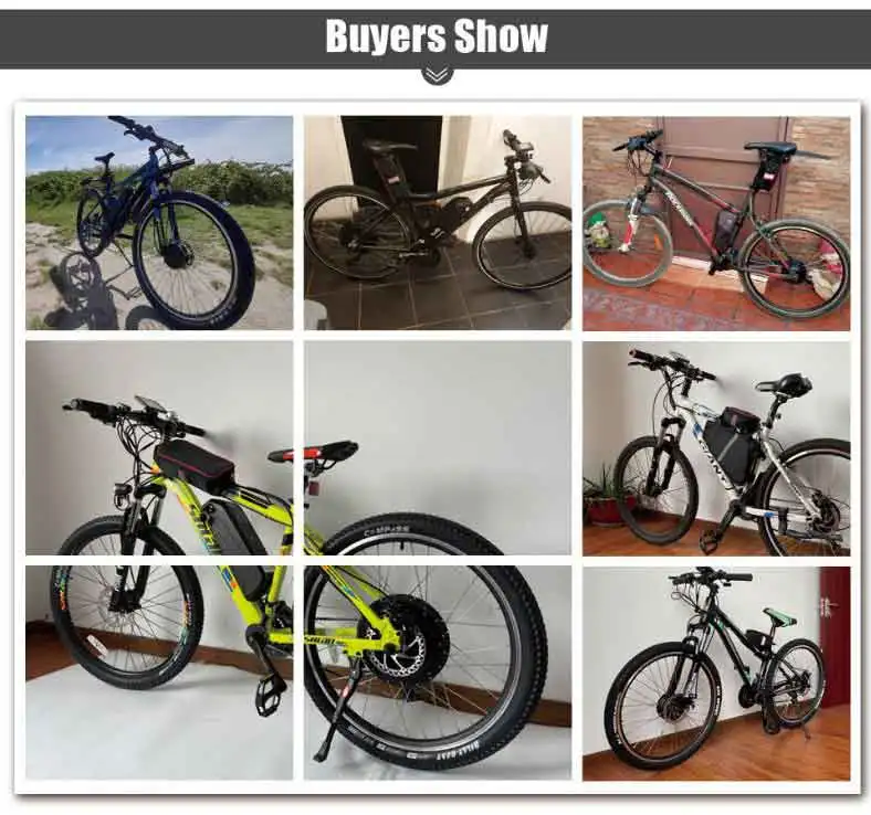 Powerful 48v 2000w Electric Bike Bicycle Ebike Conversion Kit With ...