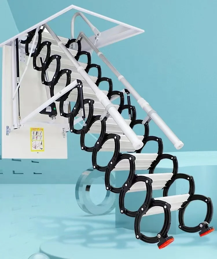 Retractable Ladder/Attic Lifts Telescopic Retractable Aluminium ...