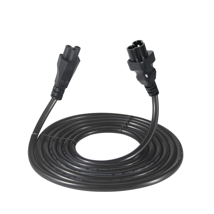 Electrical Extension Heavy Duty 3Pin C5 To C6 Power Home Appliance Cord ...