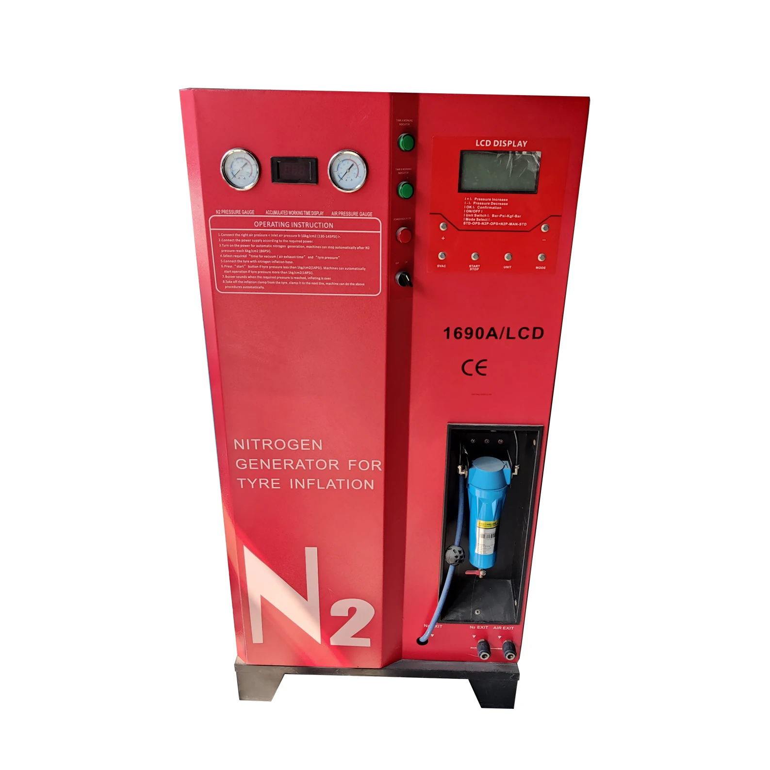 High Quality Nitrogen Tyre Inflation Machine - Buy Nitrogen Tyre ...