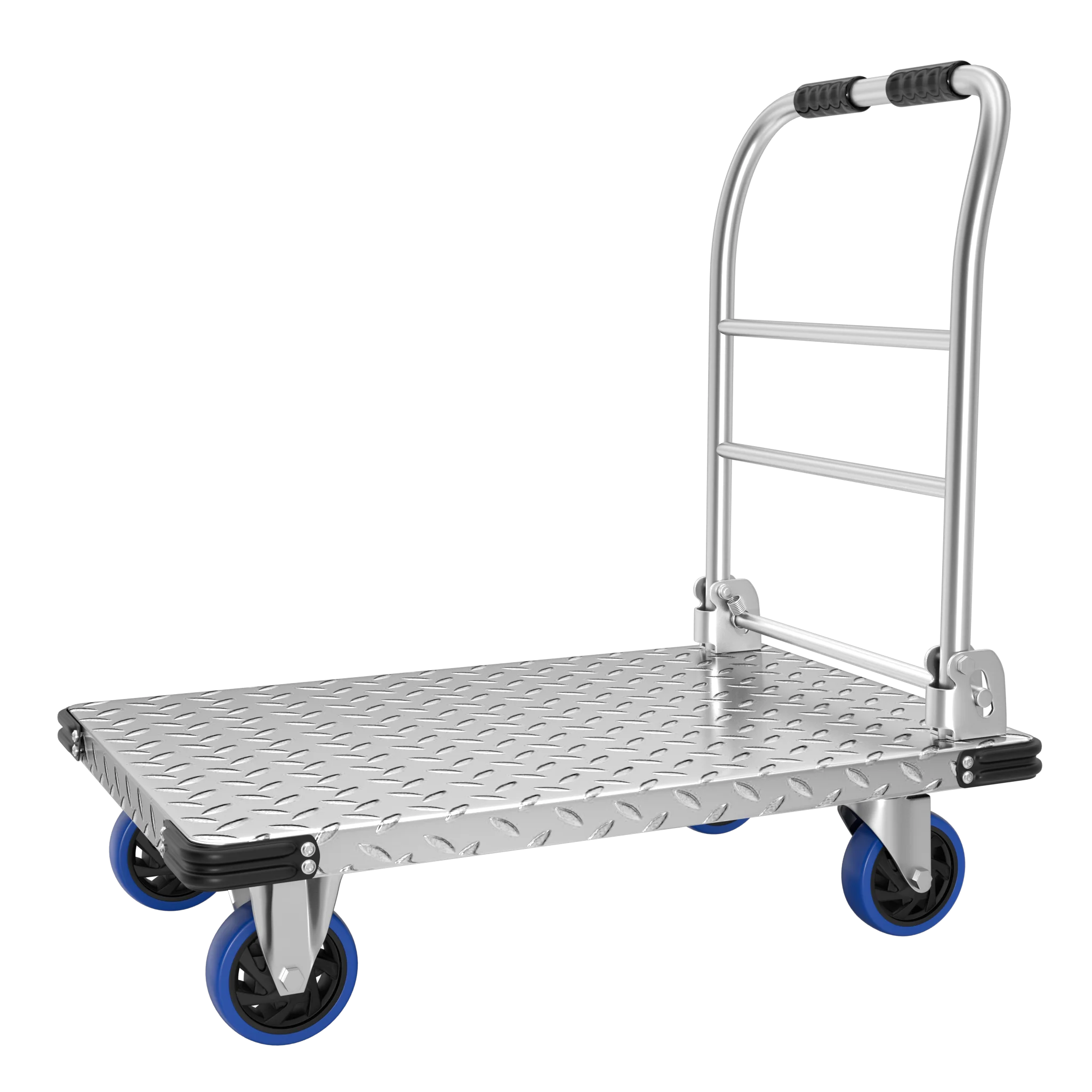Multi Function Hand Push Loading Weight Cargo Warehouse Cart ...