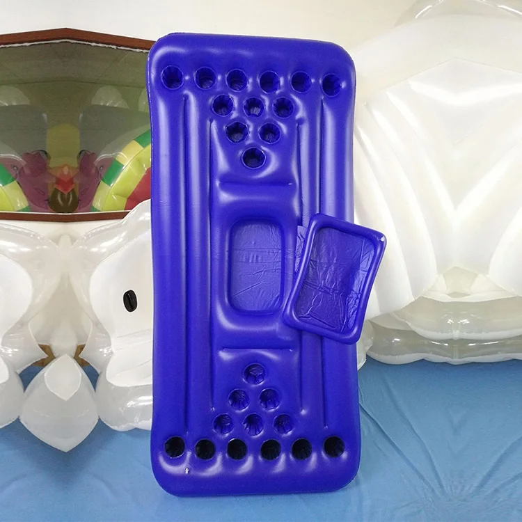 Floating Inflatable Large Pool Party Barge Outdoor P-ong Table For ...