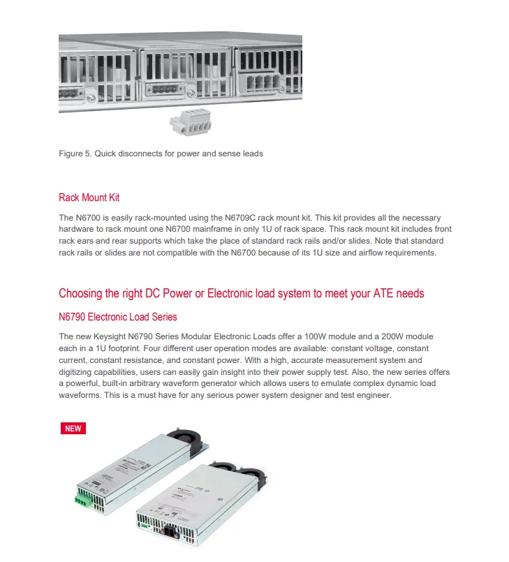 Keysight N6785a Source / Measure Unit For Battery Drain Analysis ...