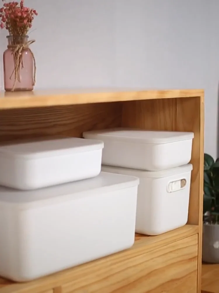 Wewin Multi-functional Storage Box With Handle Lid Plastic Storage ...