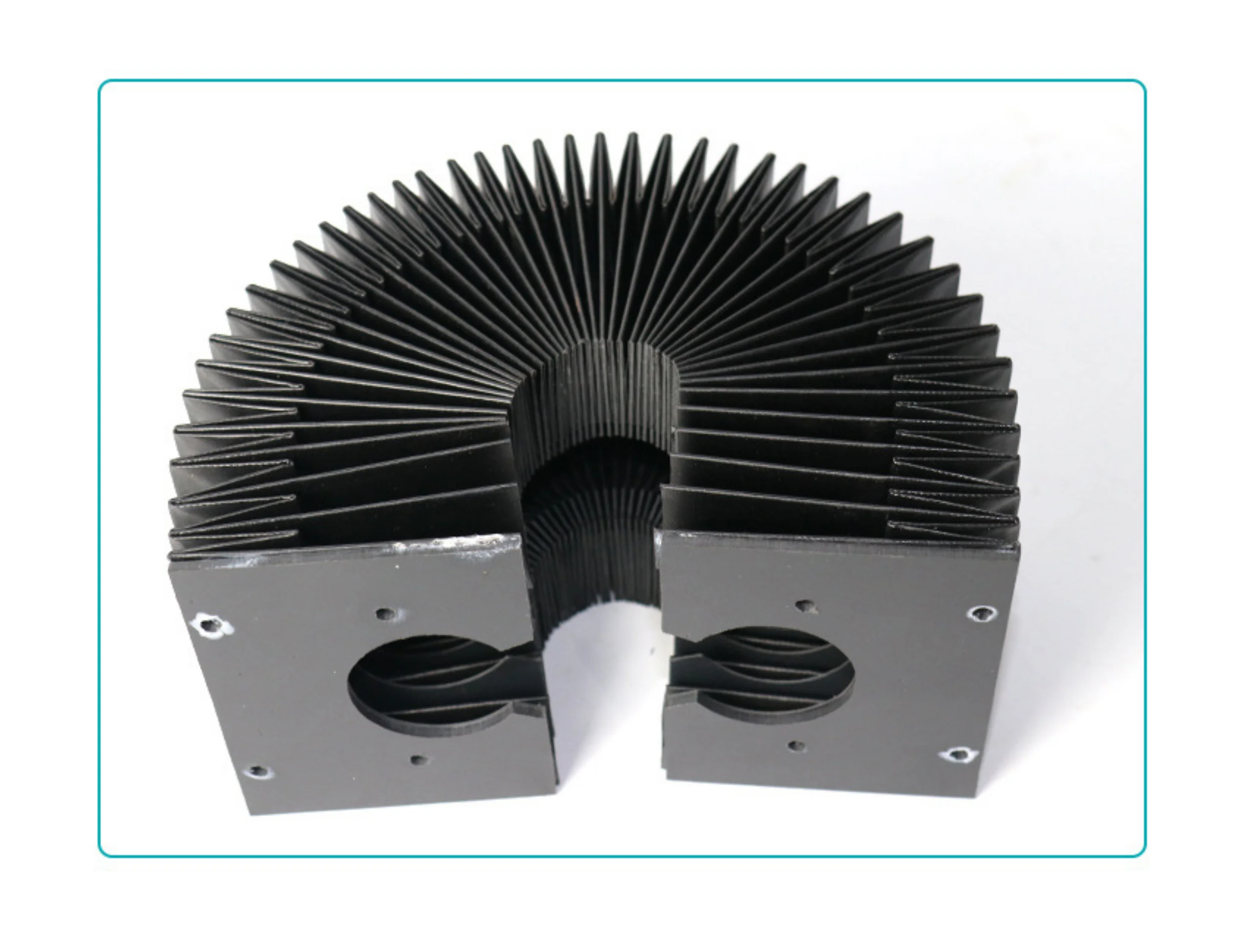 Cnc Machine Way Bellows Pvc Cloth Bellow Covers Cnc Retractable Bellows ...