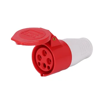 Connector Ip44 Industrial Plug And Socket 380-415v 16a 3p+e 4 Pin ...