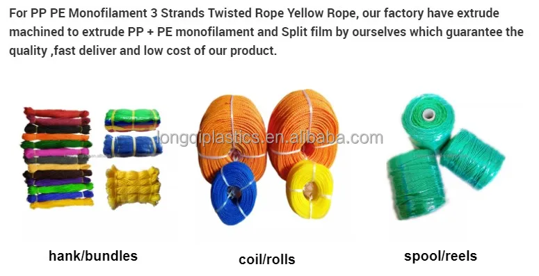 Pe Cord/rope and Twine/net Twine - High Strength Solutions