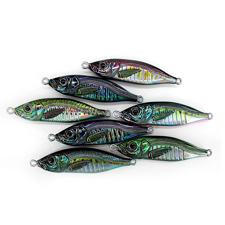 Japan Quality Little Jack 100g 150g 200g Fishing Jig Offshore Slow ...