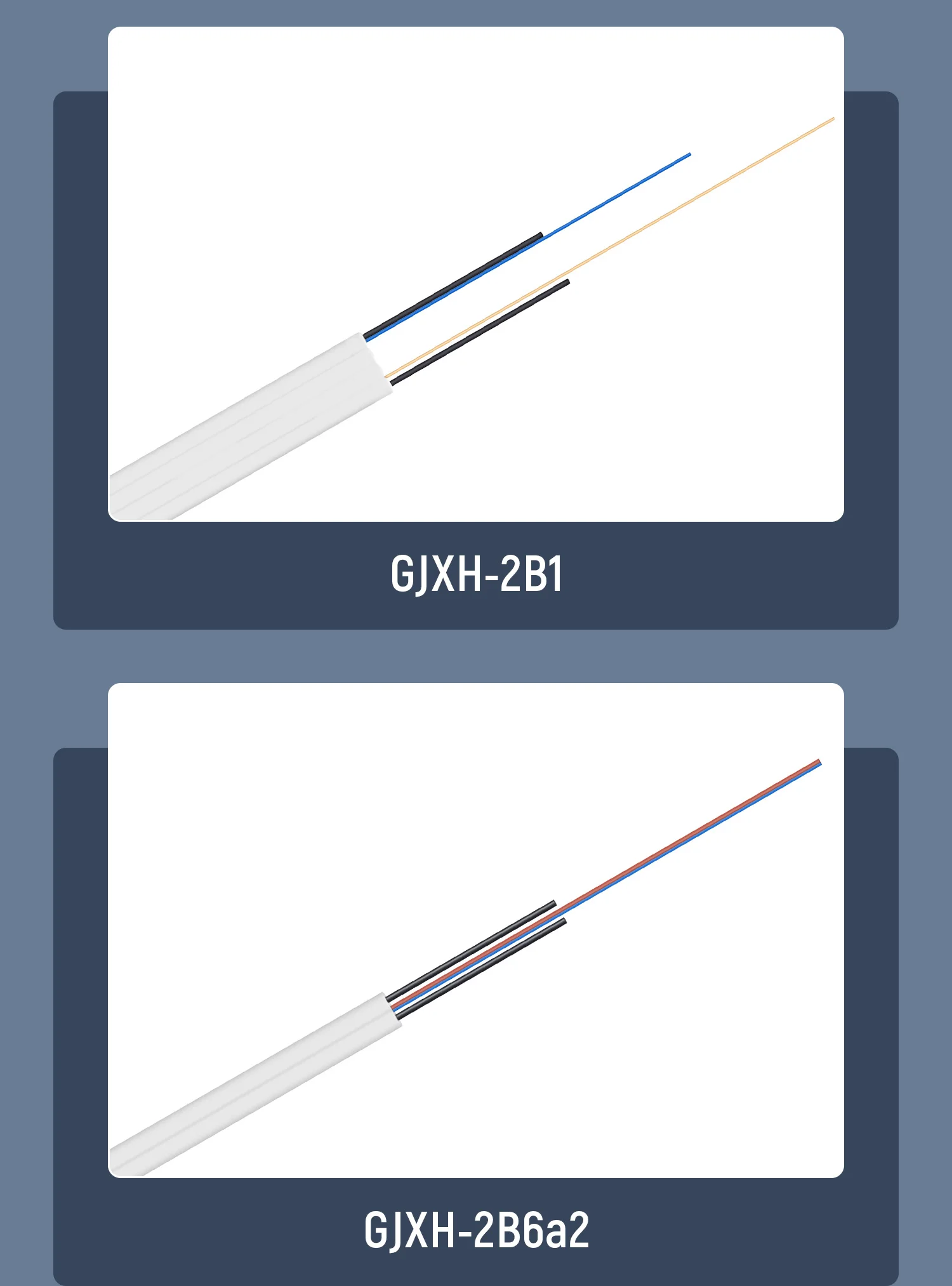 Indoor Butterfly Type Optical Fiber Cable - FTTH Drop Cable
