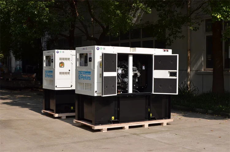 3 Phase Perkins 25kva Groupe Electrogne 230v Generator Diesel Single ...