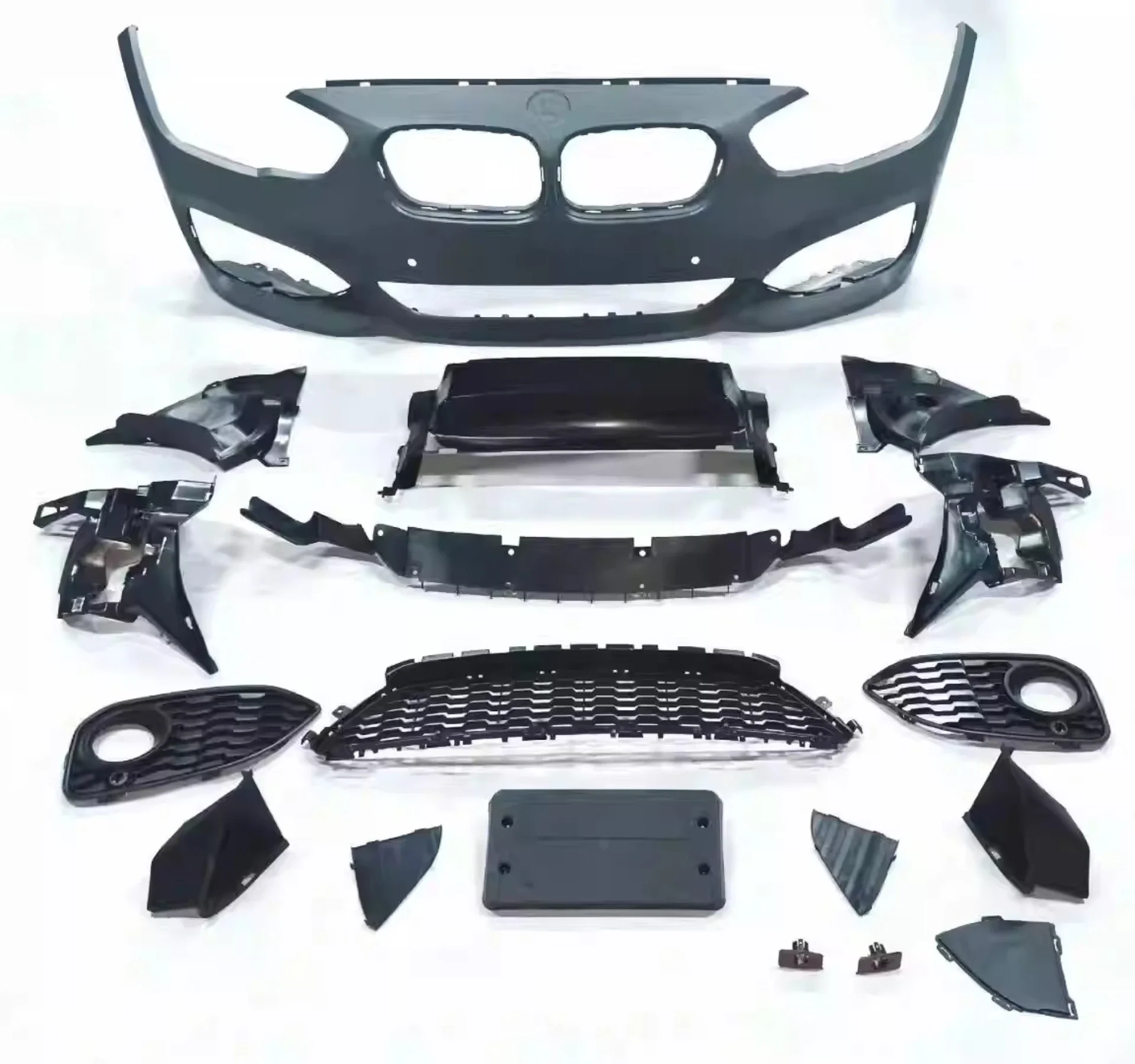 Body Kit Front Rear Bumper Assembly Side Skirt Grille For Bmw 1 Series ...