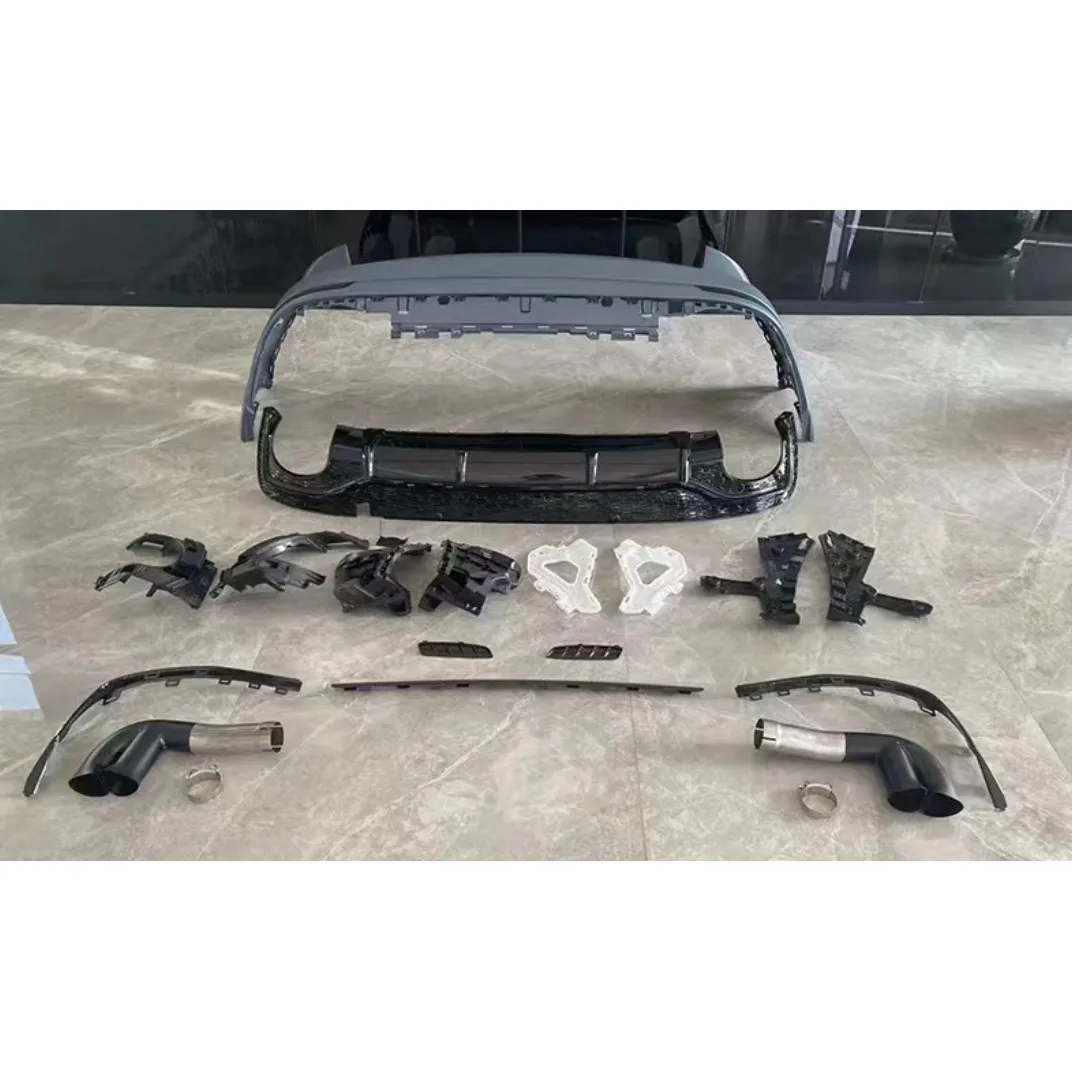 Car Body Kit For Audi Q8 Upgrade To Rsq8 2018-2022 Front Bumper Rear ...