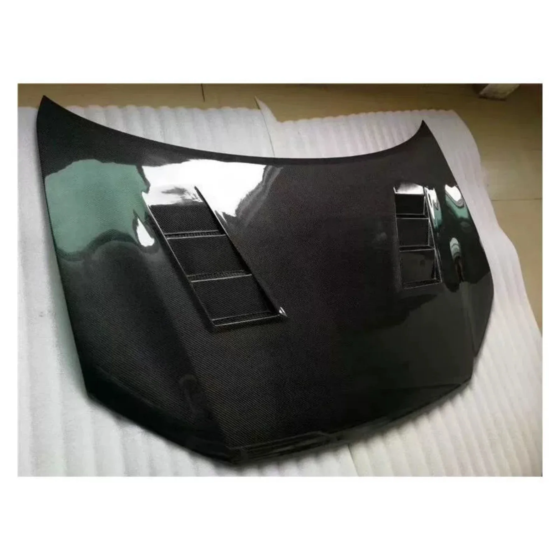 For Toyota Highlander Modified Carbon Fiber Engine Hood Engine Cover ...