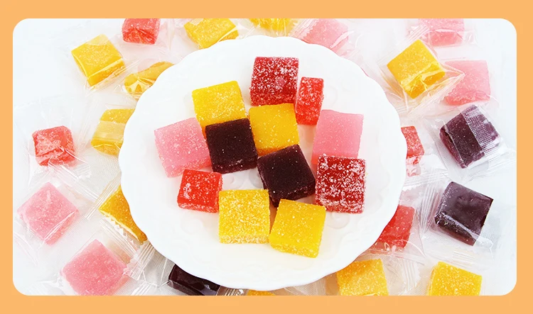 Agolyn Gummy Candy - Sweet Fruity Flavor, Multi-colored