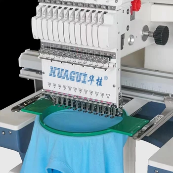 Automatic Smart Computerized Embroidery Machine Applied To Garment ...