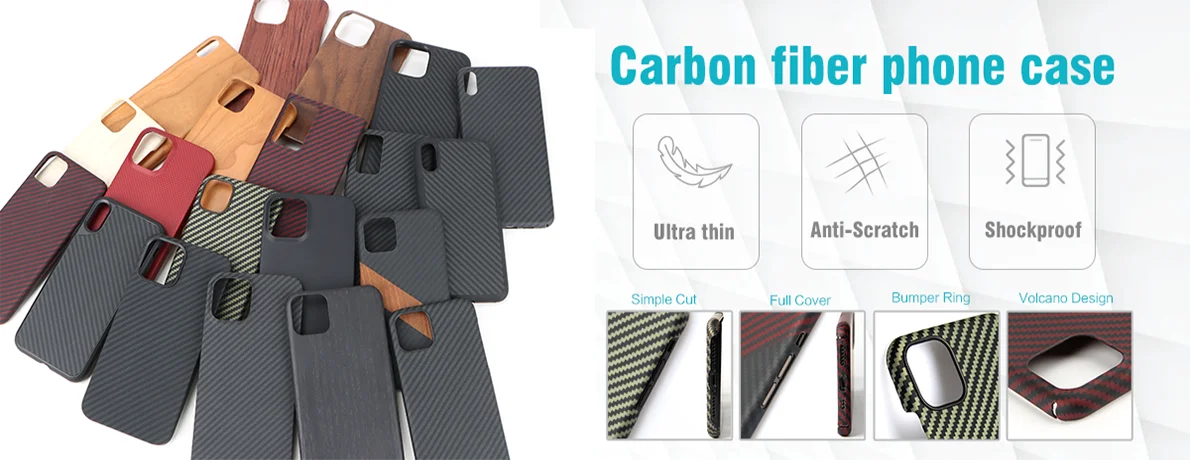 2021 Forged Aramid Carbon Fiber Tpu 2 In 1 Full Cover Phone Case For ...