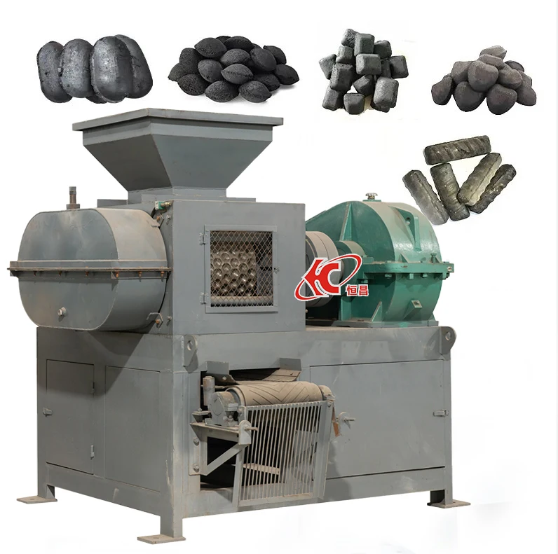 High Pressure Coal Dust Press Oval Ball Briquette Making Machine ...