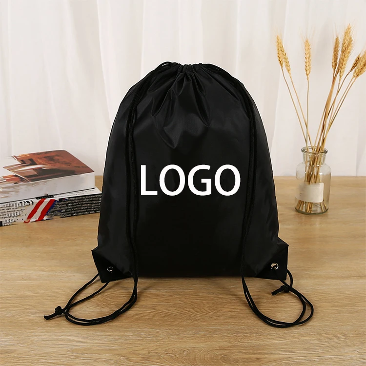 Custom High Quality 210D and 420D Polyester Material Drawstring Pouch ...