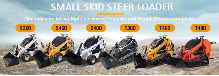 ZM Mini Skid Steer Loaders - EPA Diesel Engines & Attachments