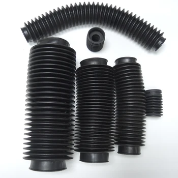 Universal Neoprene Flexible Accordion Cylinder Rubber Round Dust Bellow ...