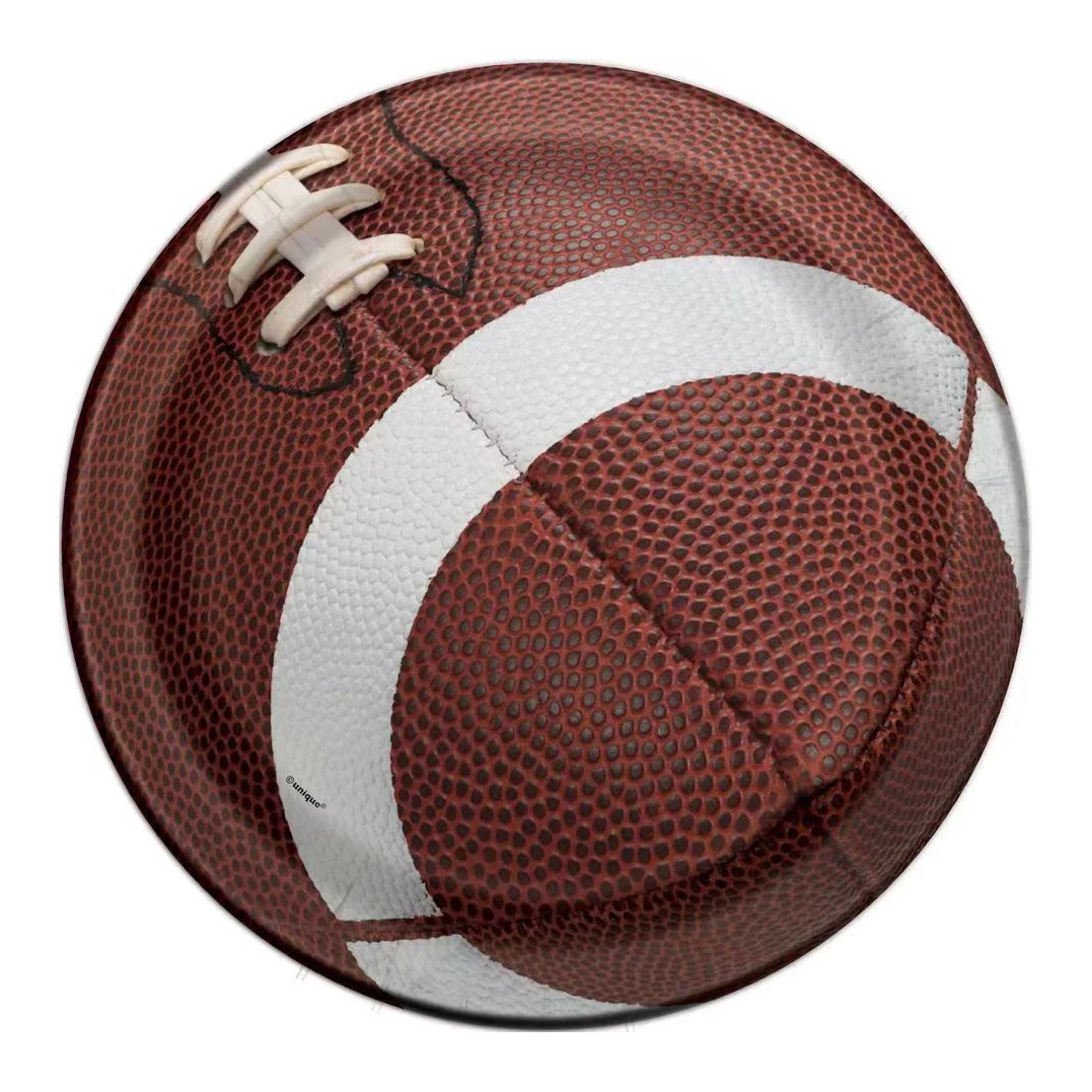 12 Inch Large Round Reusable Unbreakable Melamine Plastic Serving ...