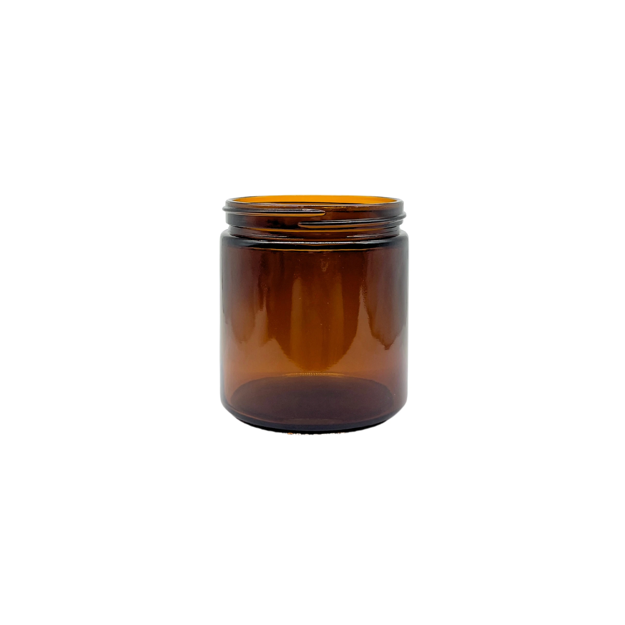 Bulk 16oz 500ml Amber Glass Containers with Metal Lids Empty Recycled ...