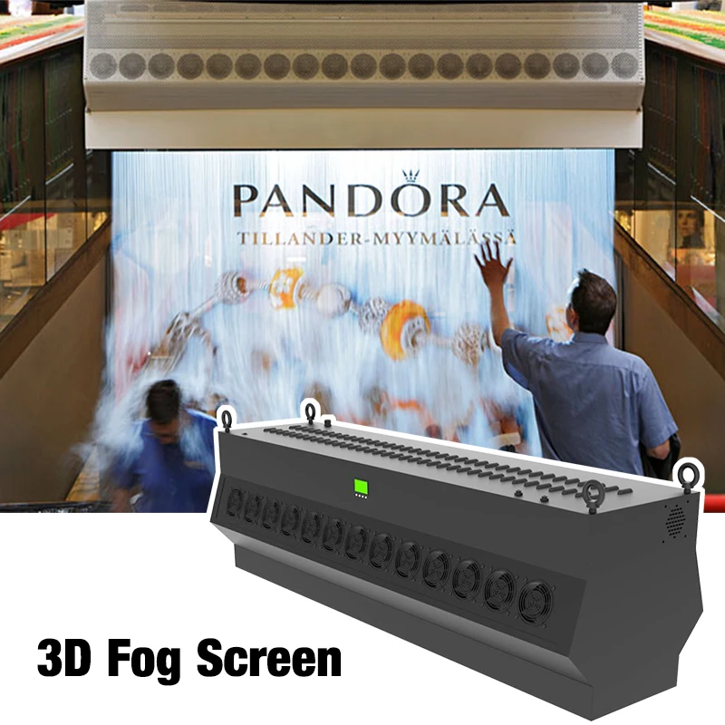 3D Fog Screen Machine - 1-3M Downward Water Fog Projection for Events ...
