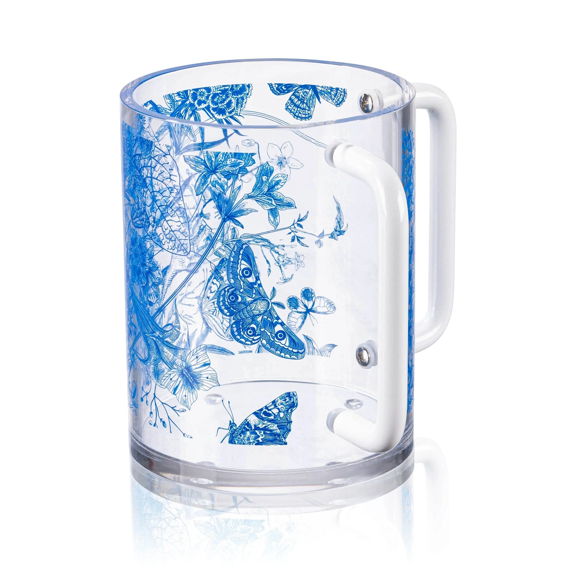 Modern Beautiful Custom Size Jewish Washing Cup with Black Gold Handles ...