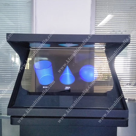 Pyramid Holographic Visualizer - 3D Hologram Showcase