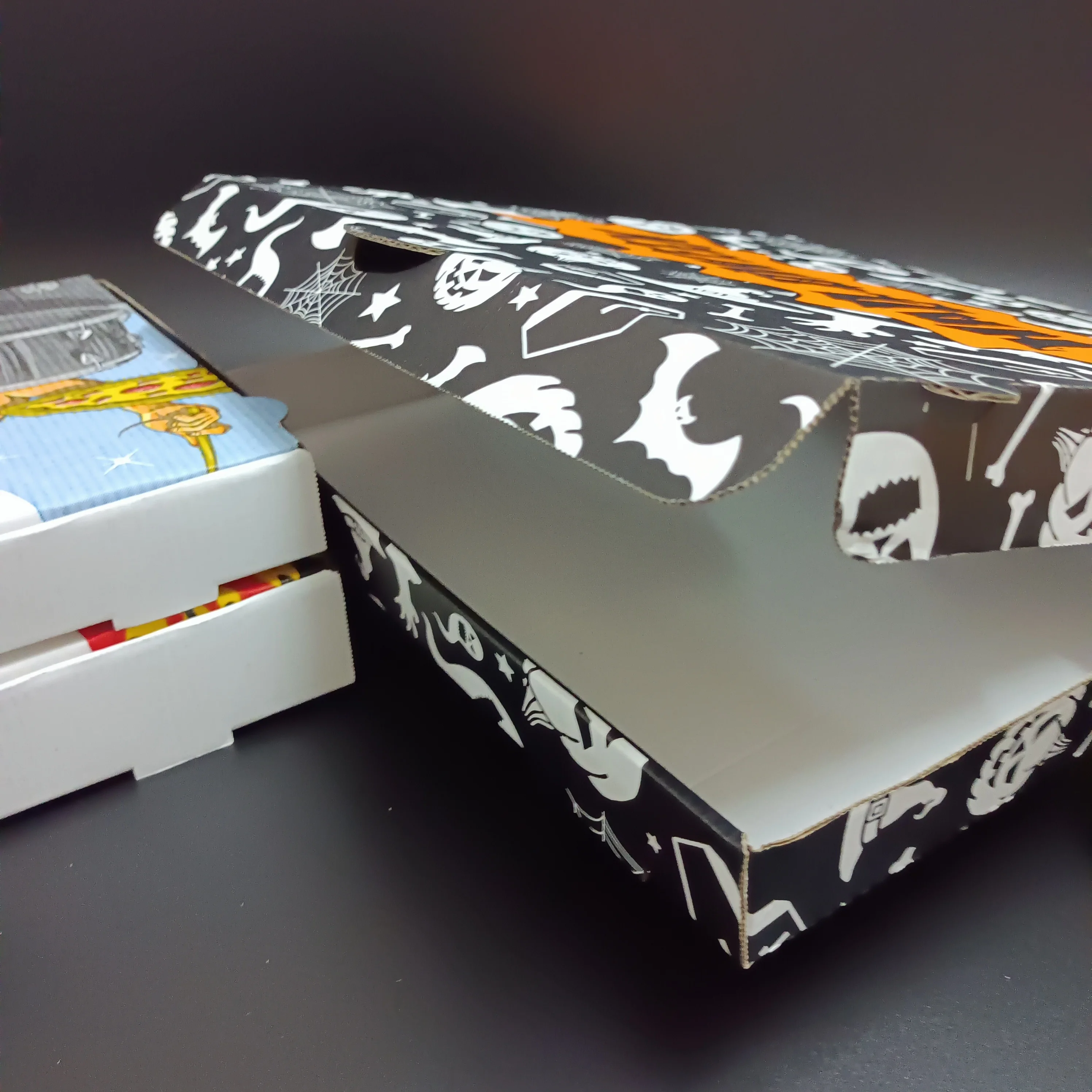 Sp1658 Customized Eco Friendly Paper Corrugated Box Large Pizza Boxes ...