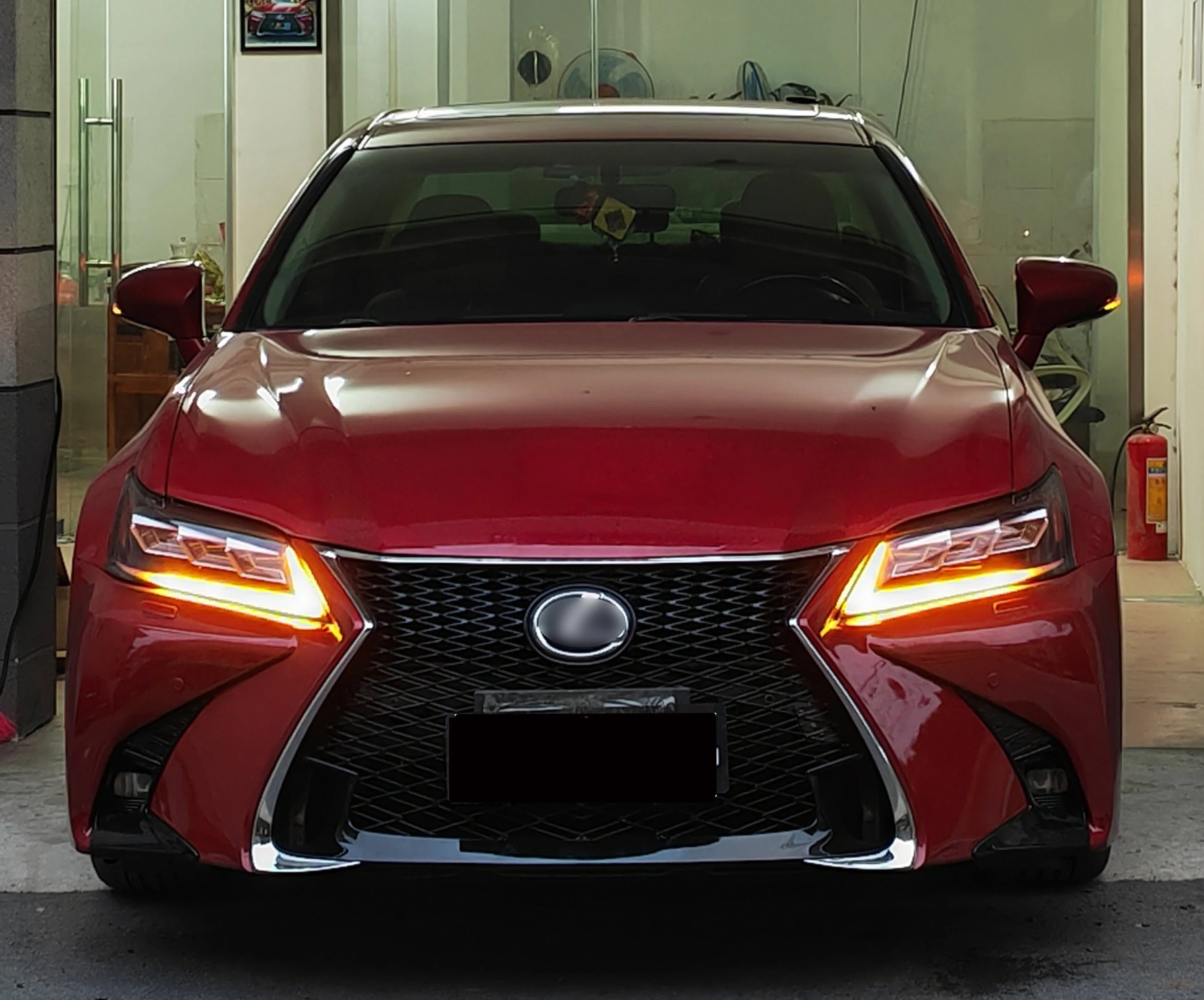 Mustunning Facelift Bodykit Grille Front Bumper For Lexus Gs Gs250 ...
