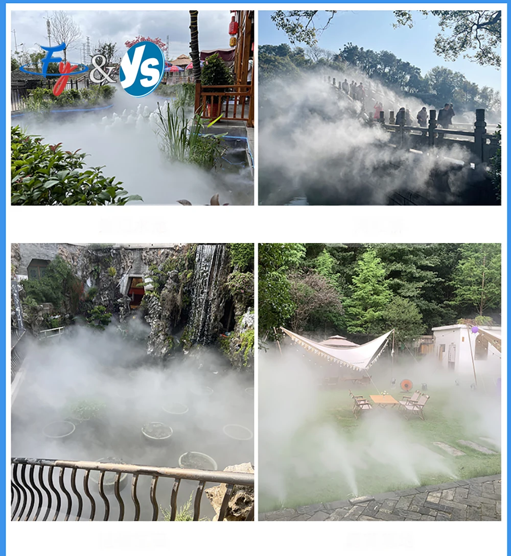 15.4L/min High Pressure Fog Machine Stainless Steel Fogging System Pump ...