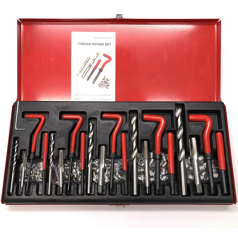 Metric Thread Repair Insert Kit M5 M6 M8 M10 M12 Wire Thread Inserts Thread Repair Tools - Buy ...
