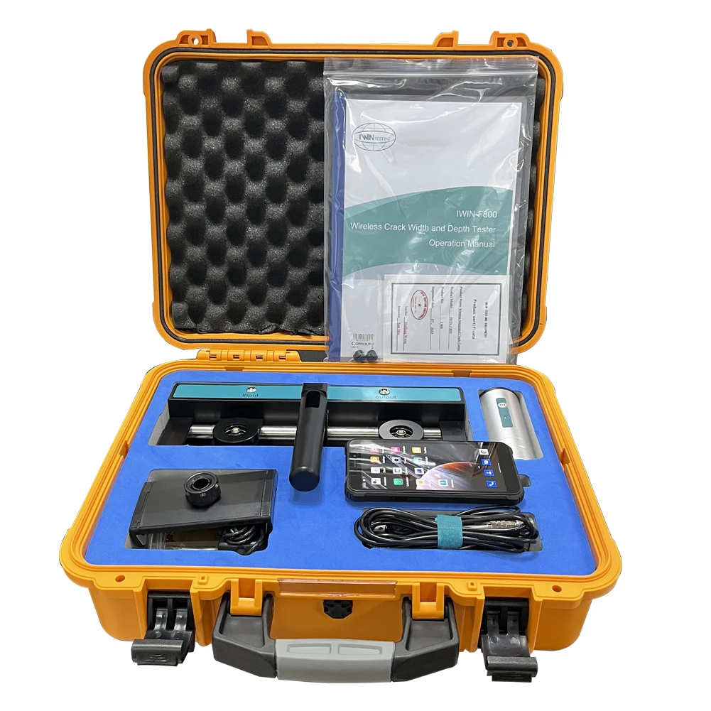Wireless Integrated Crack Detector F800 - Reliable Concrete Testing