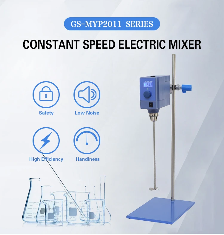 Laboratory Chemical Overhead Electric Mixer/stirrer - Buy Chemical ...