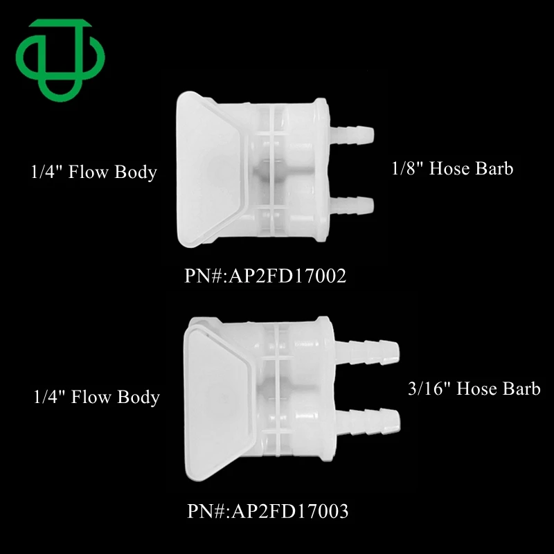 1/8" to 3/8" Hose Barb Quick Disconnect Coupling - Medical Fluid ...