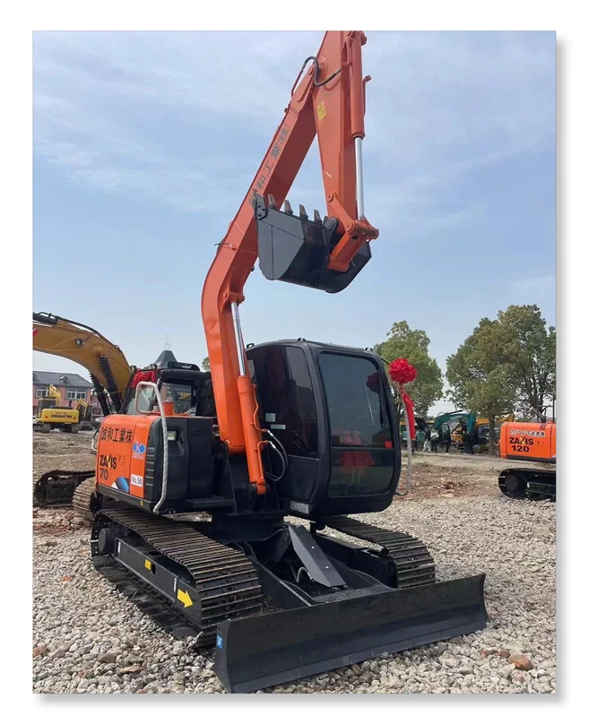 Used Hitachi 70 Japan Original Design Hydraulic Crawler Excavator ...