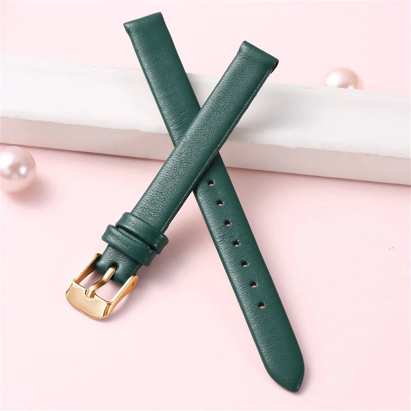 Real Animal Skin Watch Band For Women Handmade Full Grain Leather ...